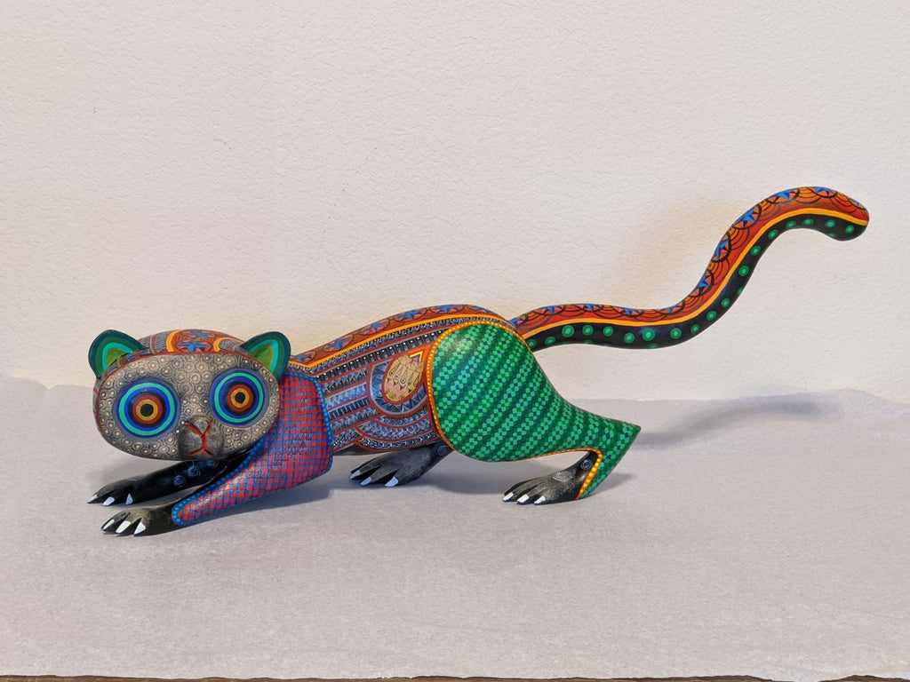 Alebrije Weasel, Oaxaca, Mexican Folk Art, Handmade Home Decor, Origin ...